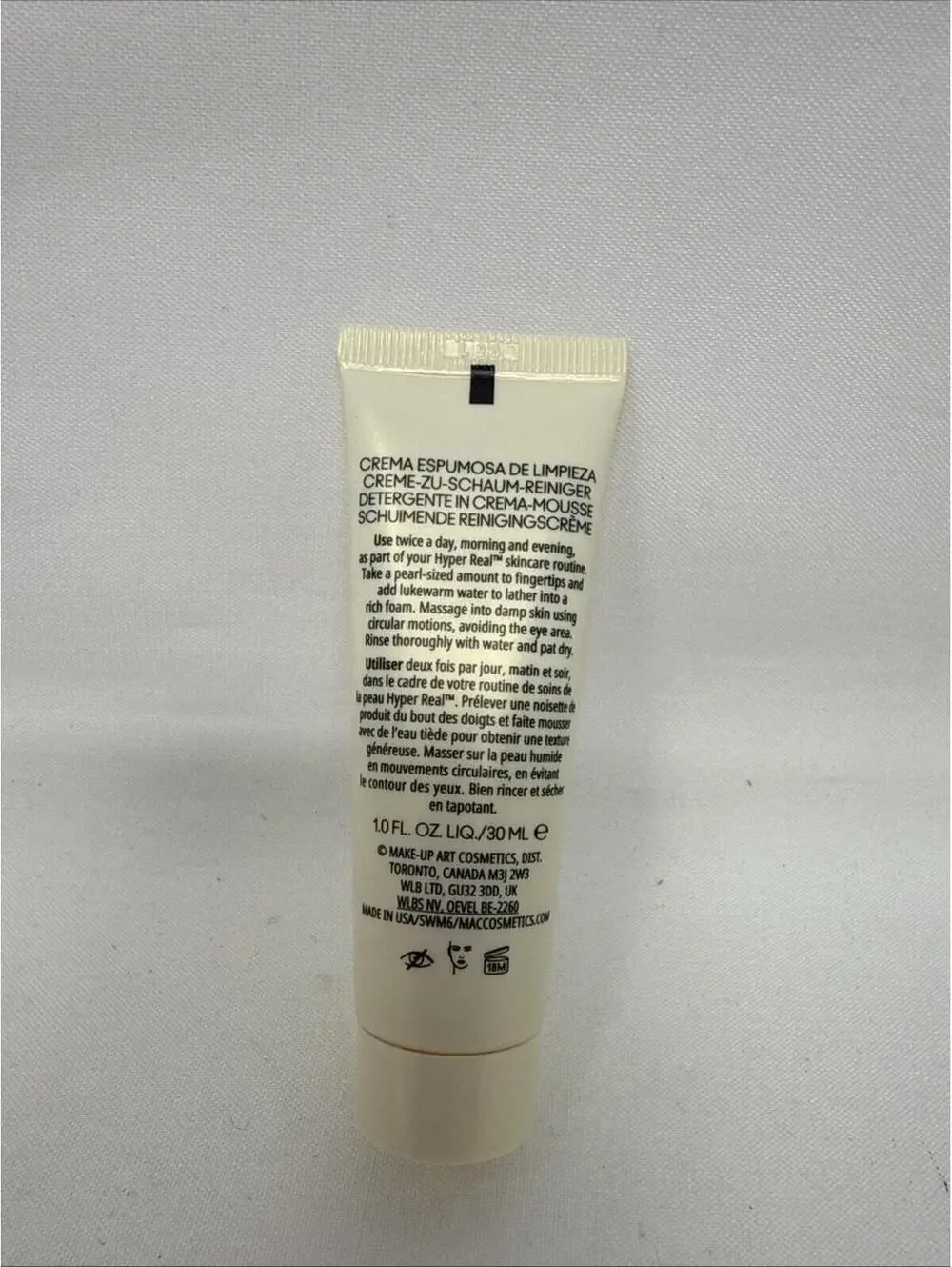 Bath & Body | Mac Hyper Real Fresh Canvas Creamtofoam Mini Cleanser ...